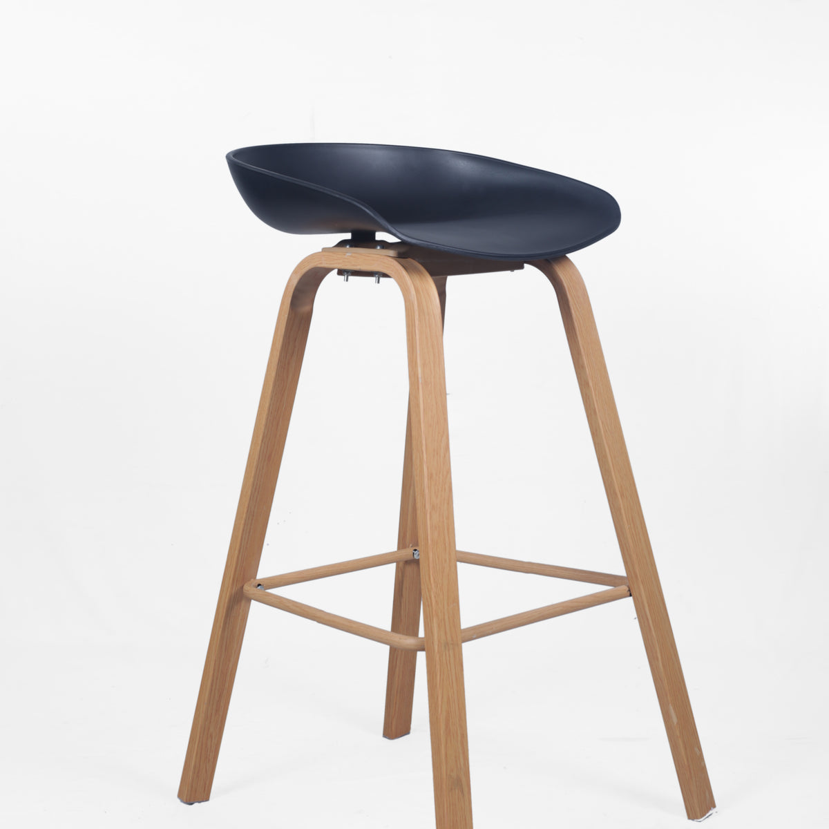 VIGO – Modular Curved Bar Stool with Swivel & Sustainable Materials ...